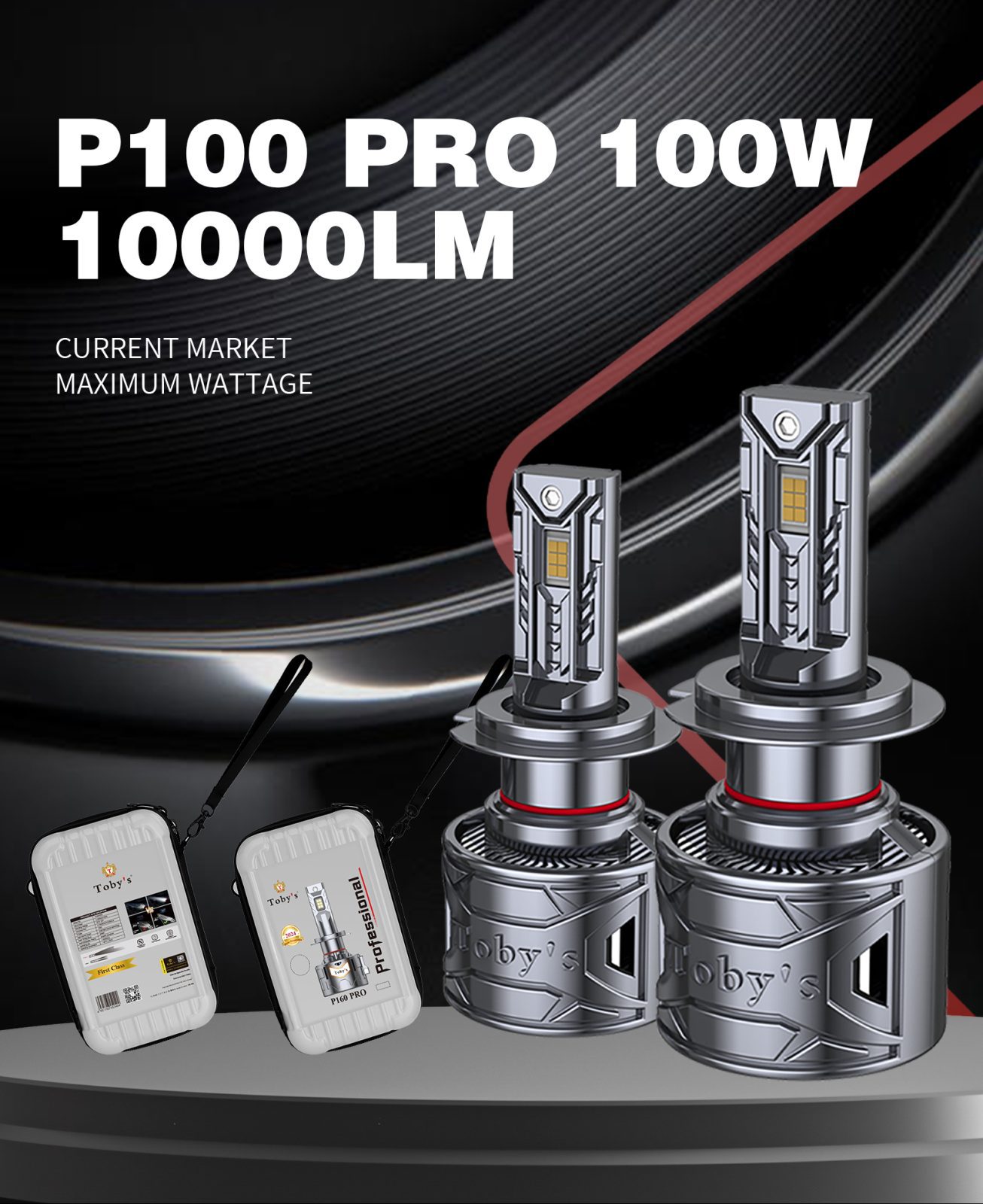 LED Headlight P100 PRO - Toby's