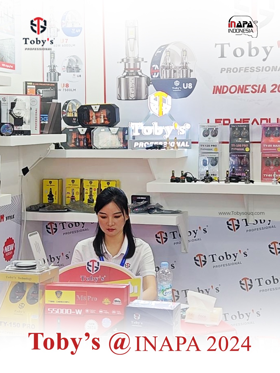 The first day of the INAPA Fair！ - Toby's