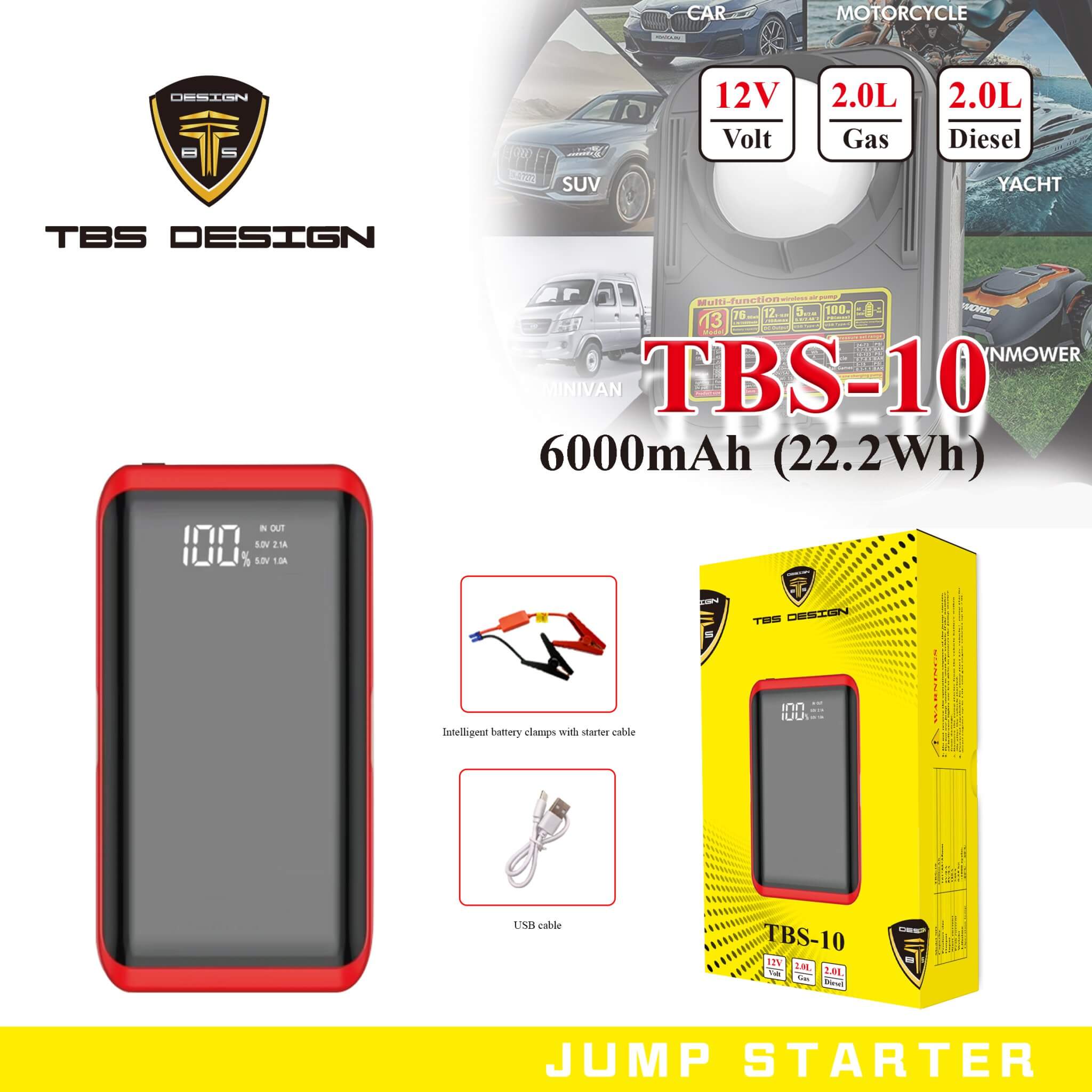Jump starter - Toby's